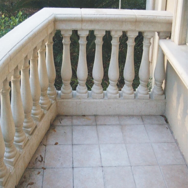 Close up of precast concrete balusters - Architectural Foam and Precast ...